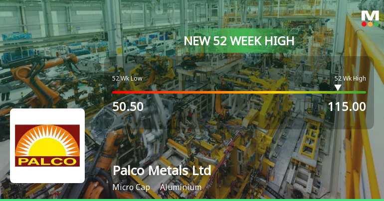 Palco Metals Ltd's Stock Reaches 52-Week High, Outperform...