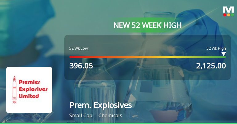 Premier Explosives' Stock Reaches All-Time High, Outperforms Sector in ...