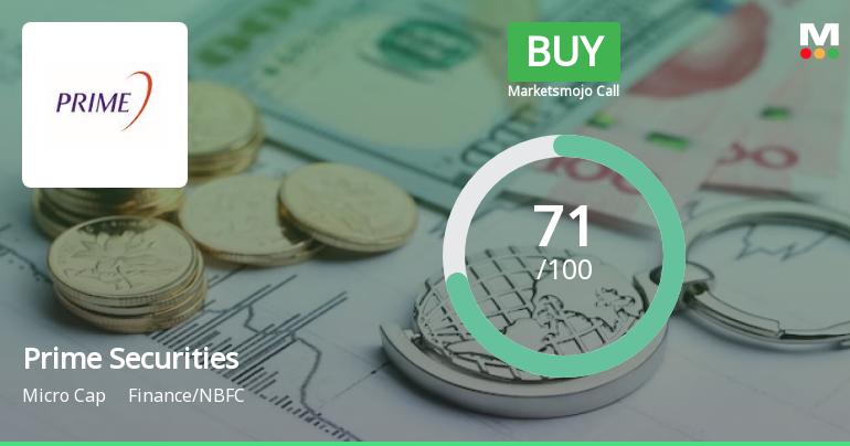 Prime Securities Receives 'Buy' Rating, But Risks Remain for Investors