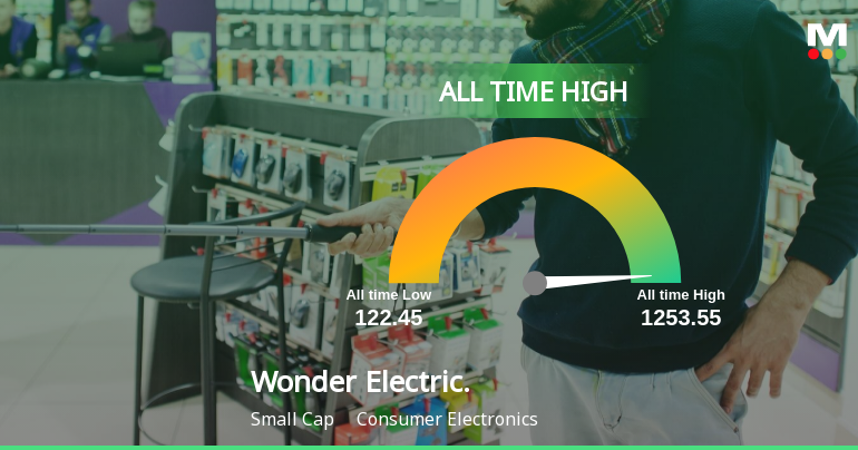 Wonder Electricals' Stock Reaches All-Time High, Outperfo...