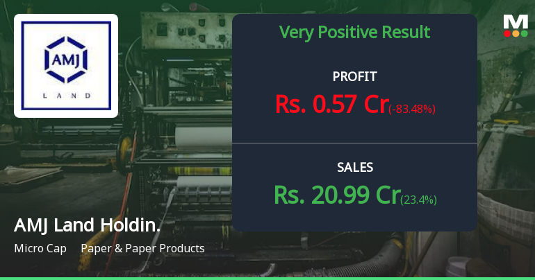 AMJ Land Holdin. Reports Strong Financial Performance in Q1 2024