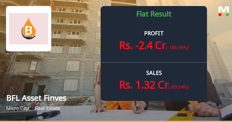 BFL Asset Finves Reports Significant Sales Growth, But Declining ...