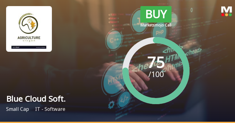 Blue Cloud Softech Solutions Receives 'Hold' Rating After Strong Financial Results