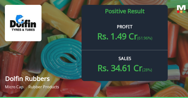 Dolfin Rubbers Shows Strong Growth in Q1 Financial Results, Receives 'Hold' Rating from MarketsMOJO