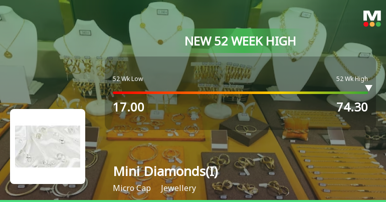 Mini Diamonds (India) Ltd Achieves Record High Stock Price in ...