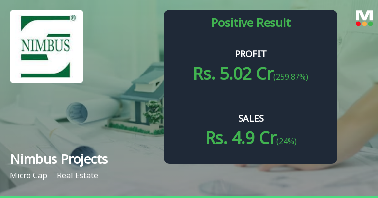 Nimbus Projects Reports Strong Financial Performance in Q1 2024