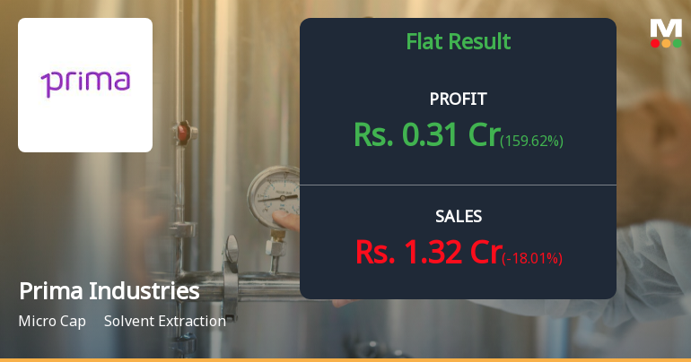 Prima Industries' Q1 Financial Report Shows Concerning Trends ...