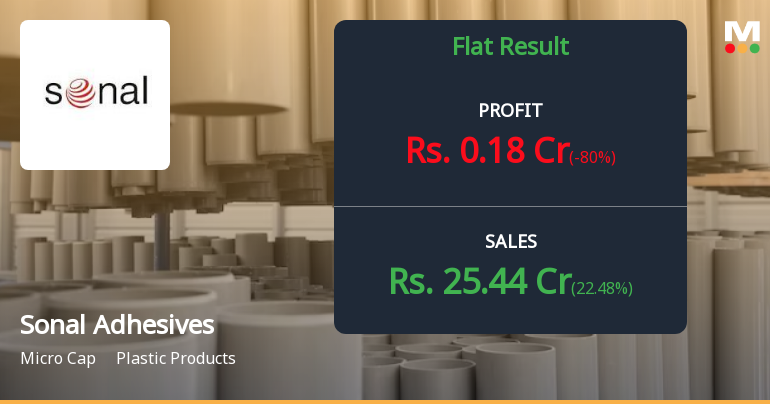 Sonal Adhesives Reports Mixed Financial Results for Q1 2024