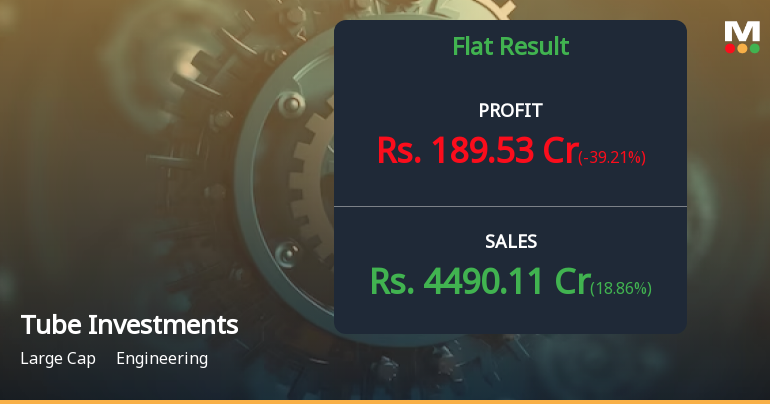 Tube Investments of India Reports Mixed Performance in Q4 2024 ...
