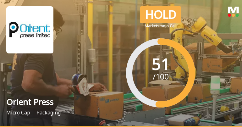 Orient Press Receives 'Hold' Rating from MarketsMOJO, Shows Bullish Trend and Attractive Valuation