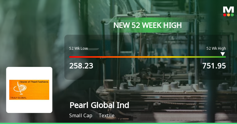Pearl Global Industries' Stock Reaches 52-Week High, Outperforms Sector ...