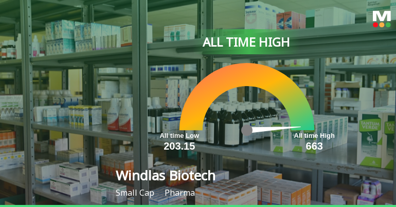 Windlas Biotech's Stock Reaches All-Time High, Outperforms Sector and ...