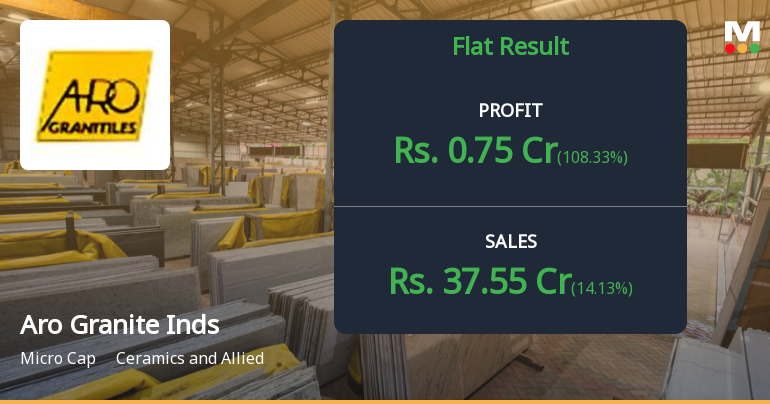 Aro Granite Industries Reports Mixed Performance in Q1 FY25 Financial ...