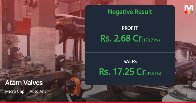 Atam Valves Reports Negative Performance in Q1 FY 25, Investors Advised ...