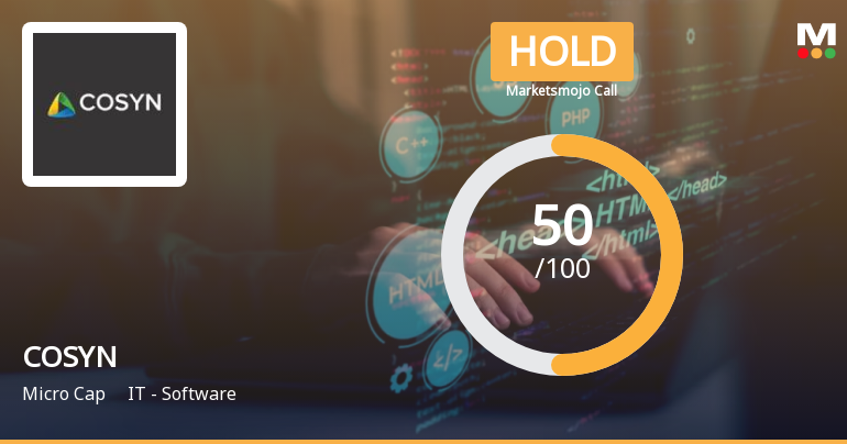 COSYN Receives 'Hold' Rating from MarketsMOJO After Strong Q1 Results