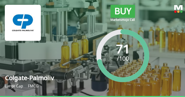 Colgate-Palmolive (India) Upgraded to 'Buy' by MarketsMOJO, Records ...