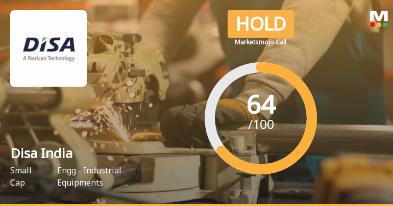 Disa India Downgraded to 'Hold' by MarketsMOJO, Strong Financial Performance and Bullish Trend