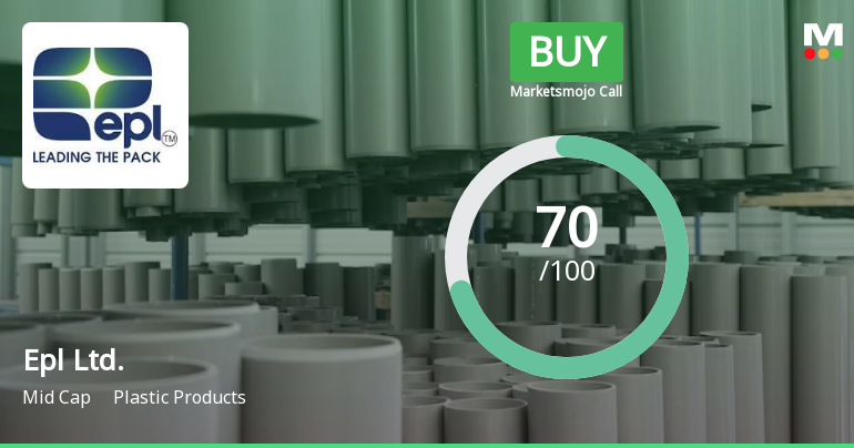 EPL LIMITED Receives 'Buy' Rating from MarketsMOJO, Showing Strong ...