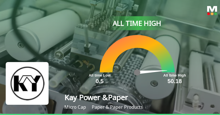 Kay Power & Paper Ltd's Stock Reaches All-Time High, Outperforms Sector ...