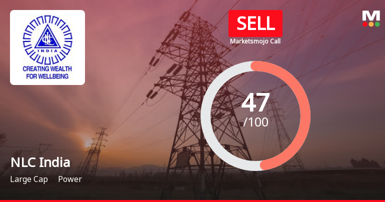 NLC India Downgraded to 'Sell' by MarketsMOJO, But Positive Factors Remain