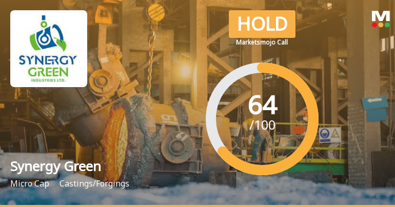 Synergy Green Industries Downgraded to 'Hold' by MarketsMOJO Due to ...