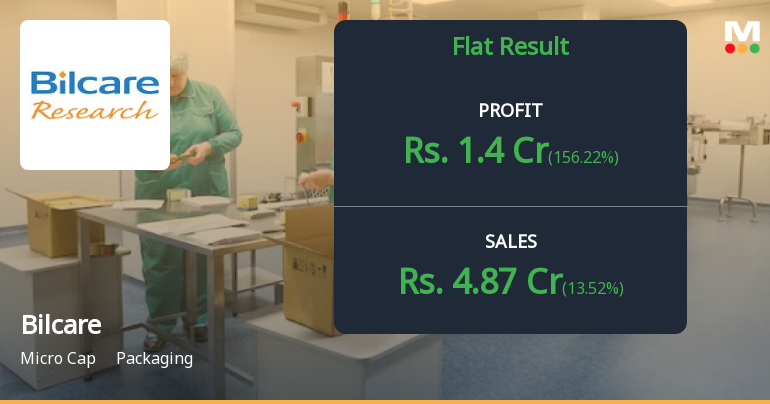 Bilcare's Financial Results Show Decline, But Company Rem...