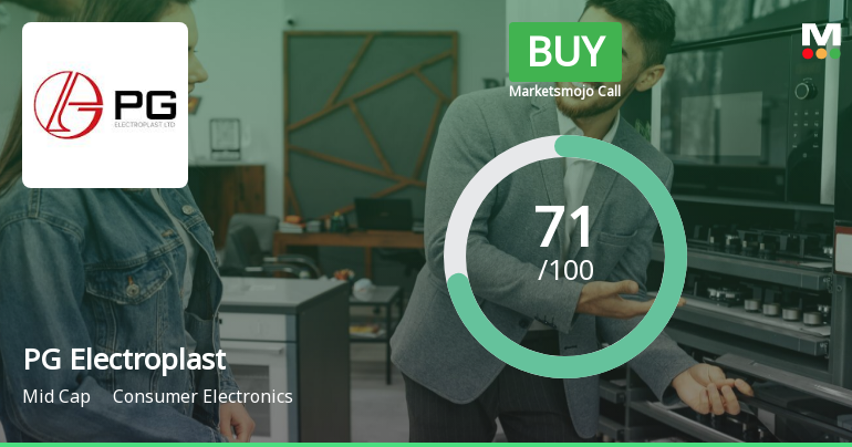 PG Electroplast Receives 'Buy' Rating from MarketsMOJO for Strong Growth and Positive Results