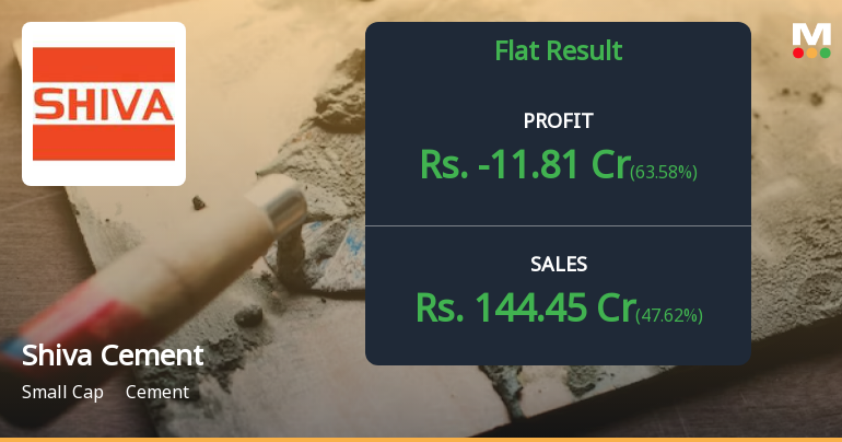 Shiva Cement's Q1 FY25 Financial Results Show Mixed Perfo...