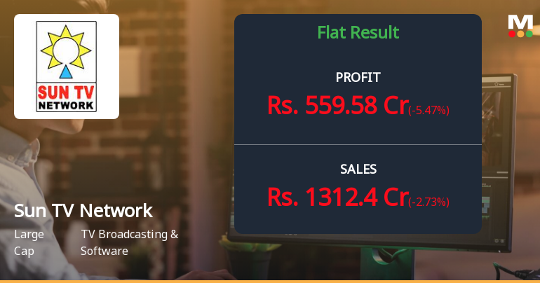 Sun TV Network's Q2 financials show mixed results, with both positives ...