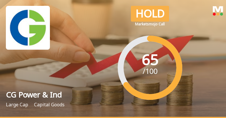 CG Power & Industrial Solutions downgraded to 'Hold' by MarketsMOJO on thorough analysis