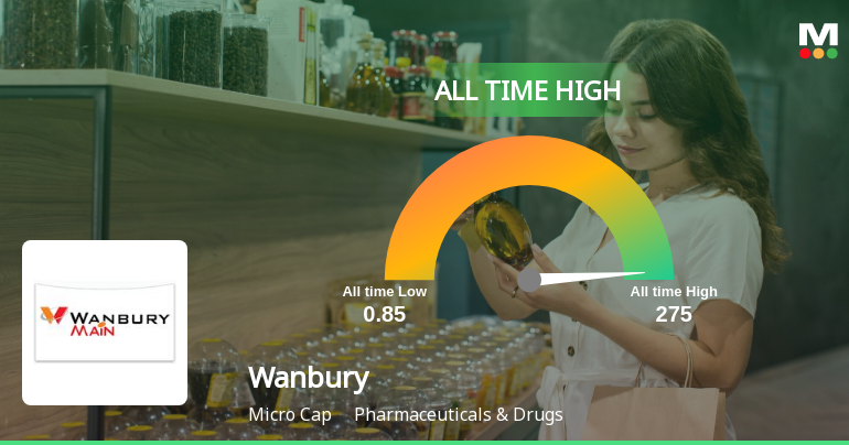 Wanbury's Stock Reaches All-Time High Amidst Impressive Performance in ...