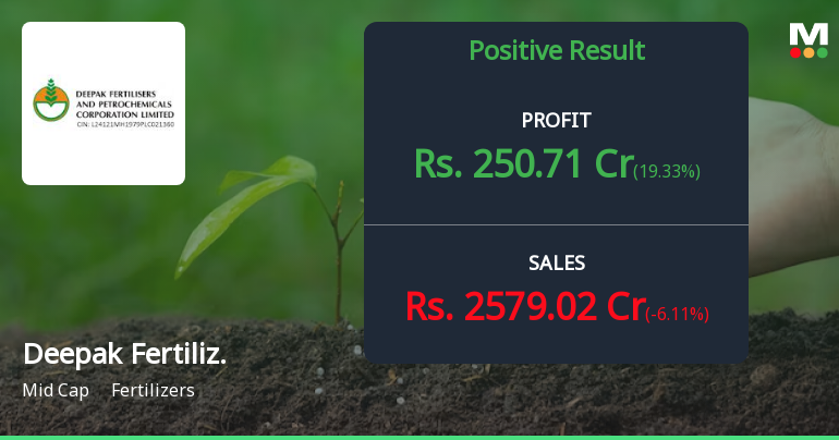 Deepak Fertilizers Reports Strong Q4 Results Amidst Improved ...