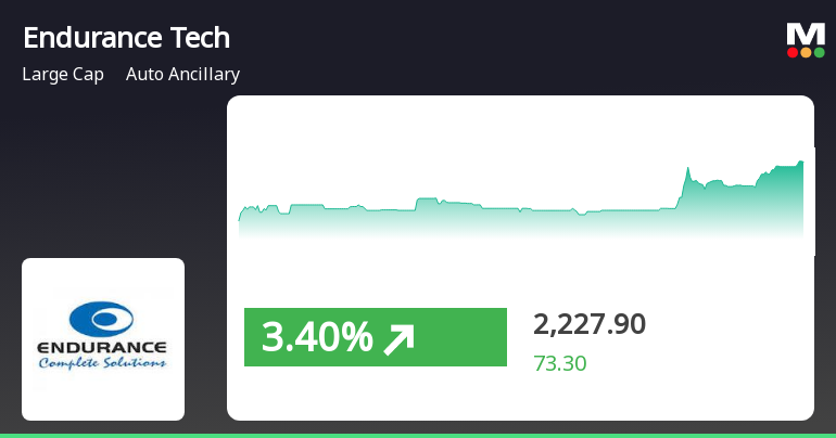 Endurance Technologies Sees Revision in Its Score Amid Recent ...