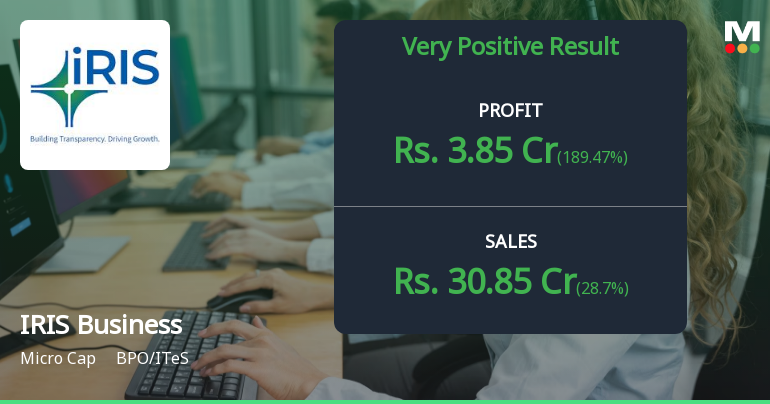 IRIS Business Services Reports Strong Q3 FY24-25 Growth Amid Stock Evaluation Shift
