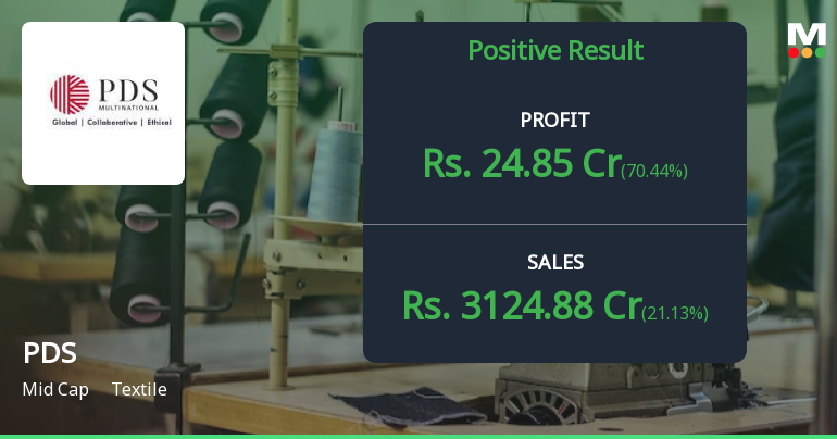 PDS Reports Strong Q3 FY24-25 Results, Highlighting Signi...