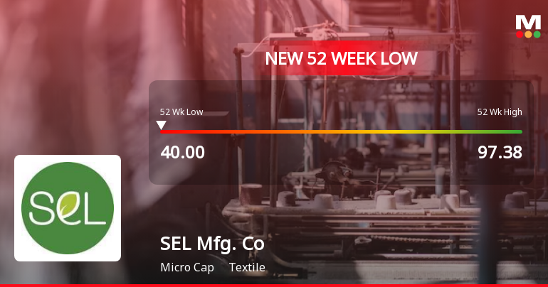 SEL Manufacturing Company Experiences Revision in Stock E...