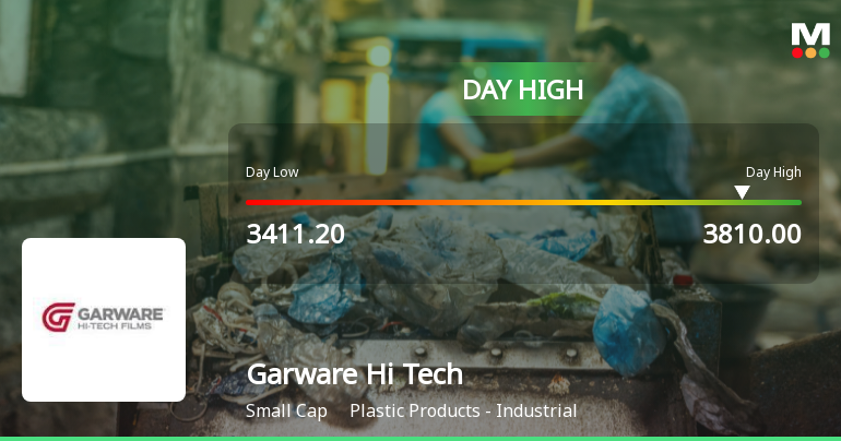 Garware Hi Tech Films Hits Day High with 9.01% Surge, Out...
