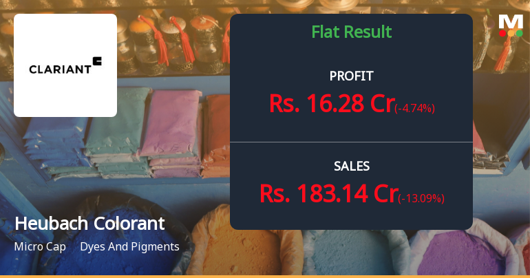 Heubach Colorants India Q2 FY26: Margin Pressures Mount A...