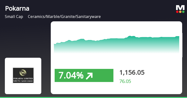 Pokarna's Stock Rebounds Amidst Recent Volatility, Outperforming Sector ...