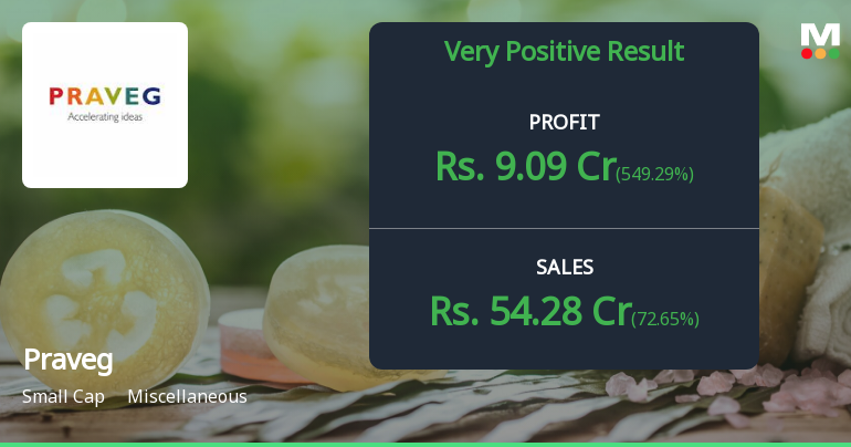 Praveg Reports Strong Q4 Results, Signaling Positive Financial Trajectory