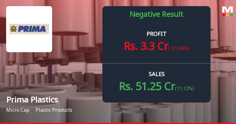 Prima Plastics Reports Mixed Financial Results Amidst Sales Growth and ...
