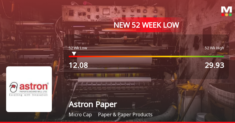 Astron Paper Faces Financial Struggles Amid Sector Gains ...
