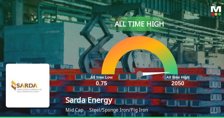 Sarda Energy & Minerals Achieves All-Time High Amidst Sector ...