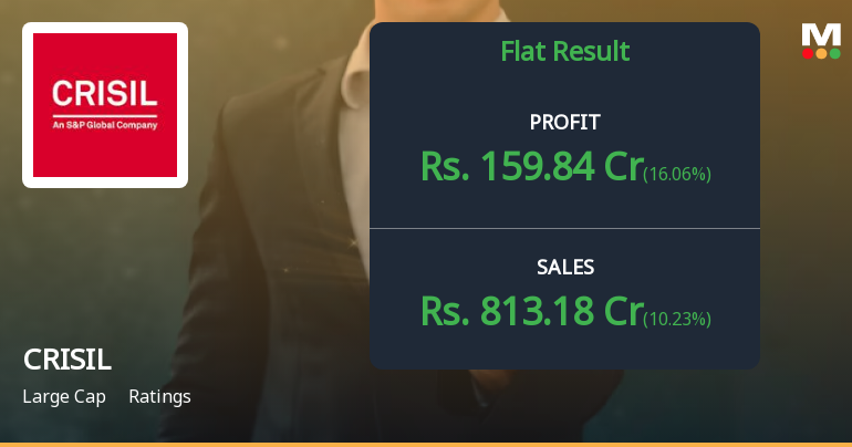 CRISIL Reports Mixed Financial Results with Strong Debtors Turnover and ...