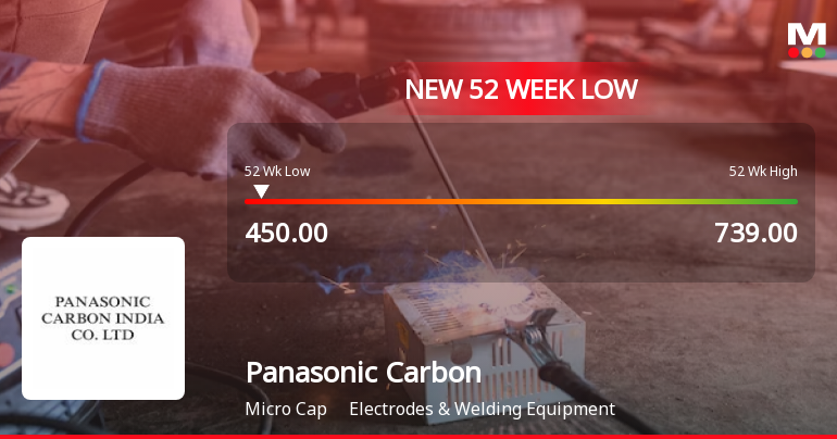 Panasonic Carbon India Faces Challenges Amid Declining Stock ...