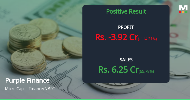 Purple Finance Reports Strong Sales Growth Amid Ongoing Profitability ...