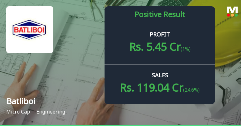 Batliboi Reports Strong Financial Results, Indicating Positive ...