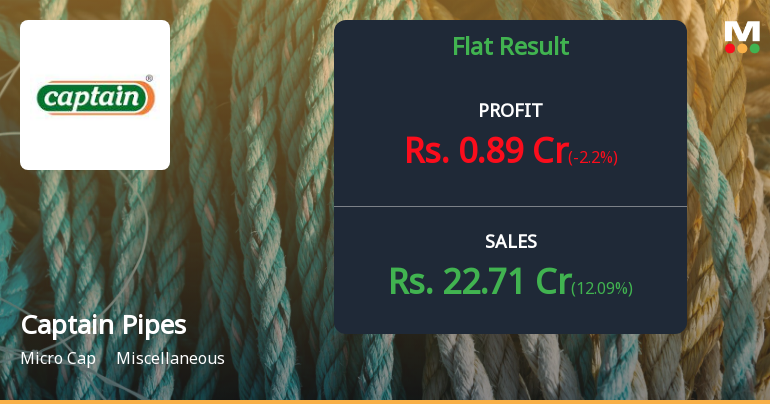 Captain Pipes Reports Record Sales Amid Declining Profitability in May ...