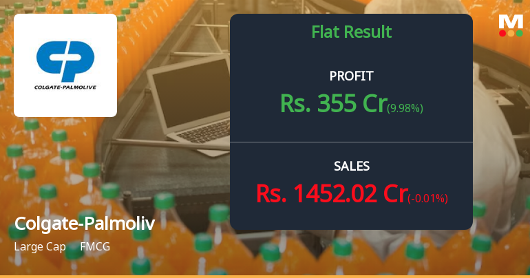 Colgate-Palmolive (India) Reports Stable Financial Performance and ...