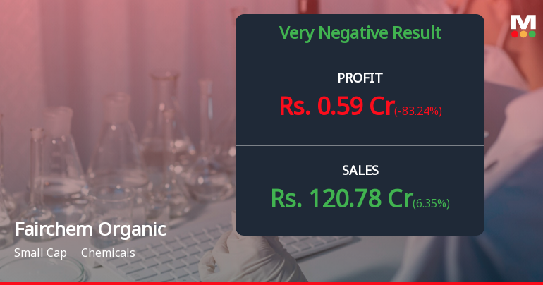 Fairchem Organics Reports Decline in Financial Performance Amid ...